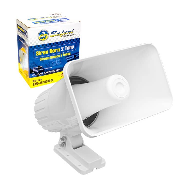 Safari Group | SIRENA BLANCA 12V 60W 02 TONOS