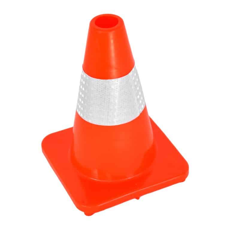 Safari Group | CONO DE SEGURIDAD NEW PVC 30CM 0.6KG C/REFLECTIVO