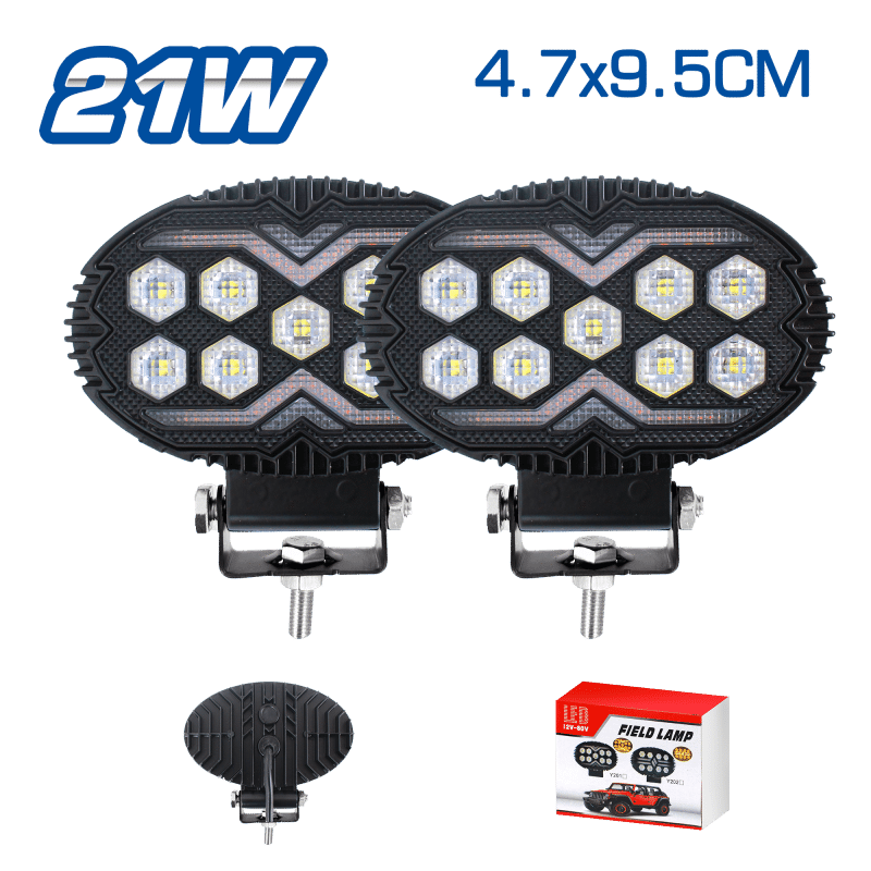 Safari Group | LUZ DE TRABAJO LED 21W 14.7X9.5CM OVALADO